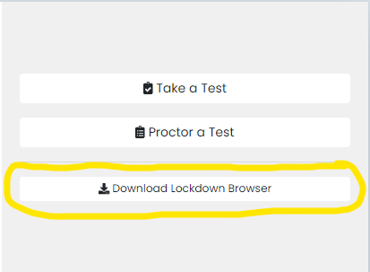 Lockdown Browser Installation – CAE