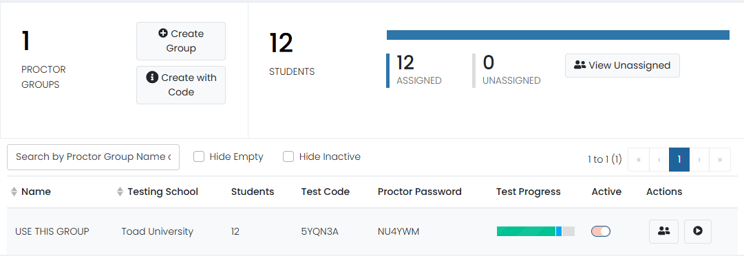 Proctor Guide - Administrations – CAE